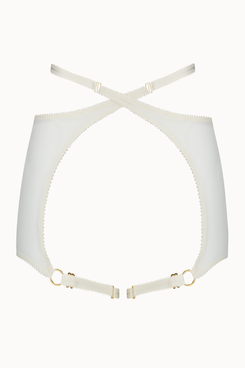 "Myth" longline suspender & harness brief – Tisja Damen