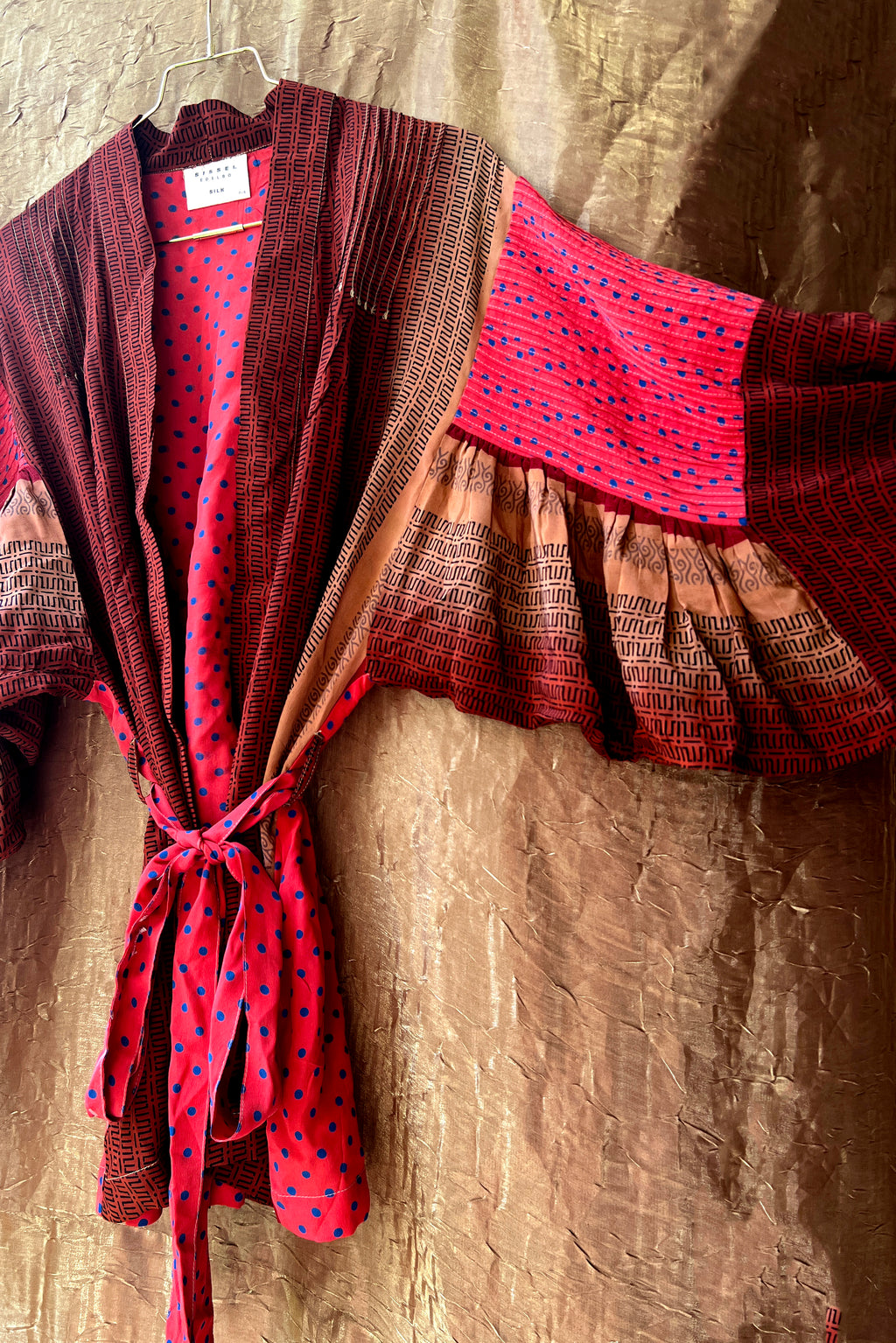 Dora Silk Robe blouse ~ ''Depths of the Heart'' – Tisja Damen